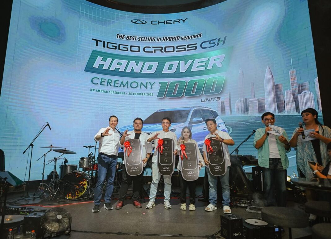 Handover Ceremony, Chery Serahkan 1.000 Unit TIGGO Cross CSH Hybrid ...